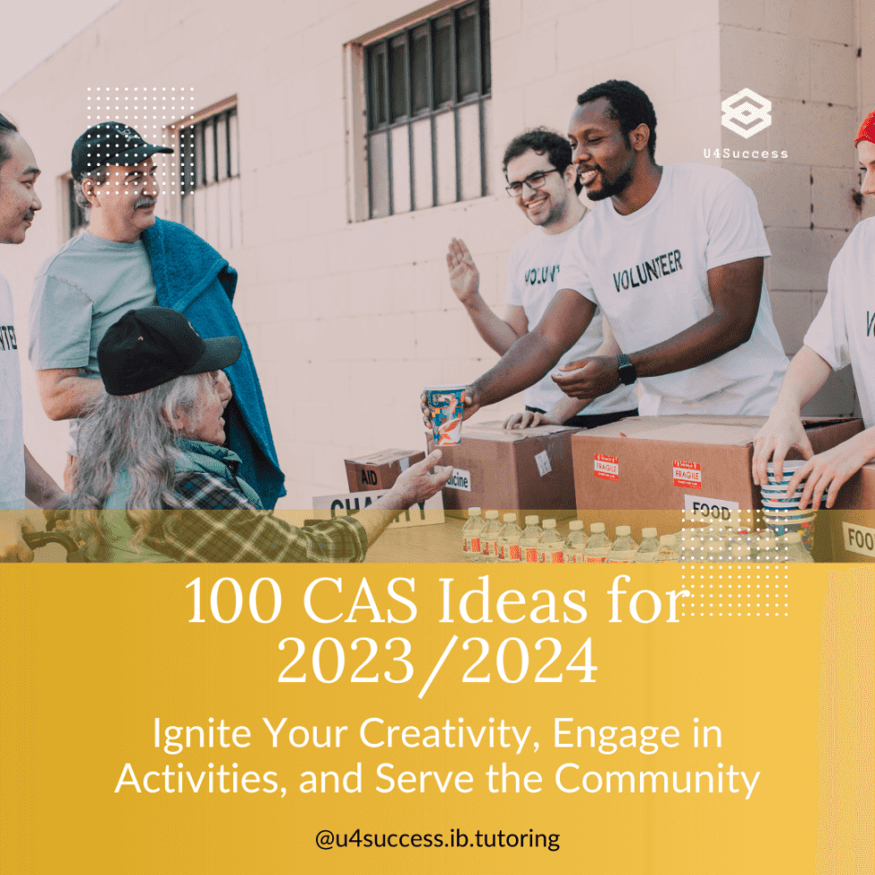 100+ CAS Ideas for 2023/2024 - IB Tutoring and University Admissions ...