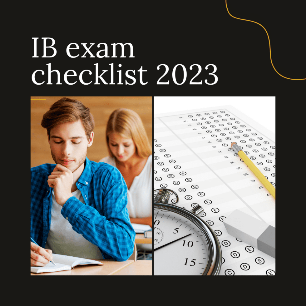 IB exam checklist: everything you need to pack for your IB exams in ...